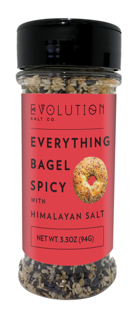 Himalayan Salt Everything Bagel Blend SPICY – Evolution Salt Co.